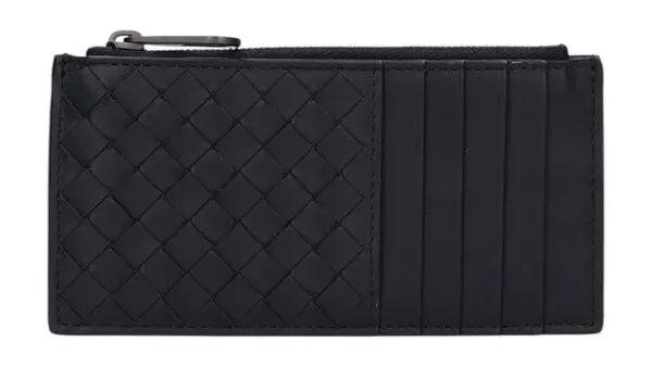 Bottega Veneta Intrecciato Zip Card Case