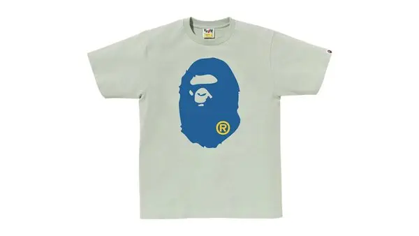 A BATHING APE Colors Big Ape Head Tee Shirt