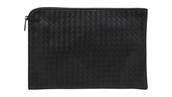 Bottega Veneta Intrecciato Document Clutch Bag