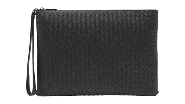 Bottega Veneta Intrecciato Strap Clutch