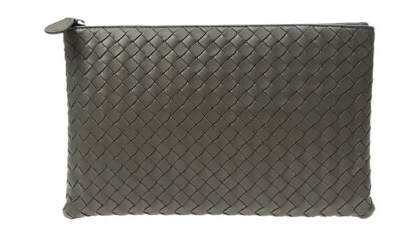 Bottega Veneta Lambskin Clutch Bag