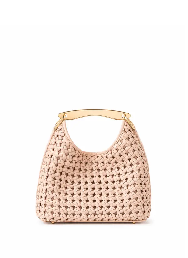 ELLEME Small Boomerang Woven Leather