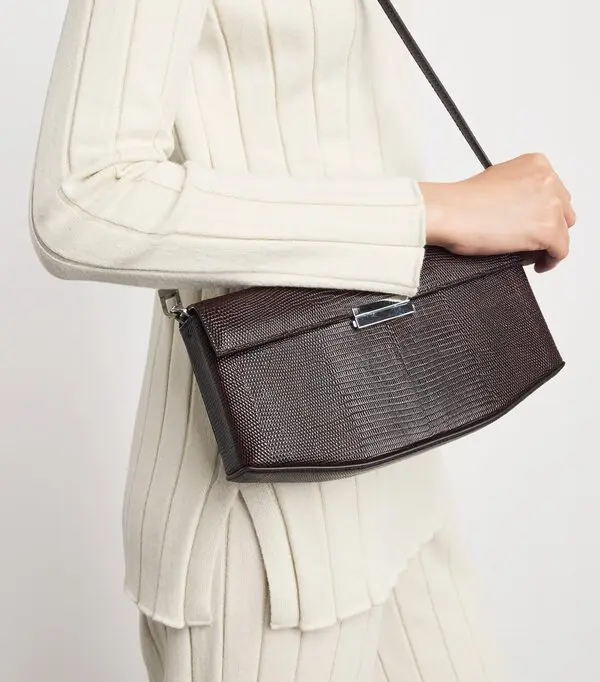 Colombo Cashmere Ribbed Polo Sweater