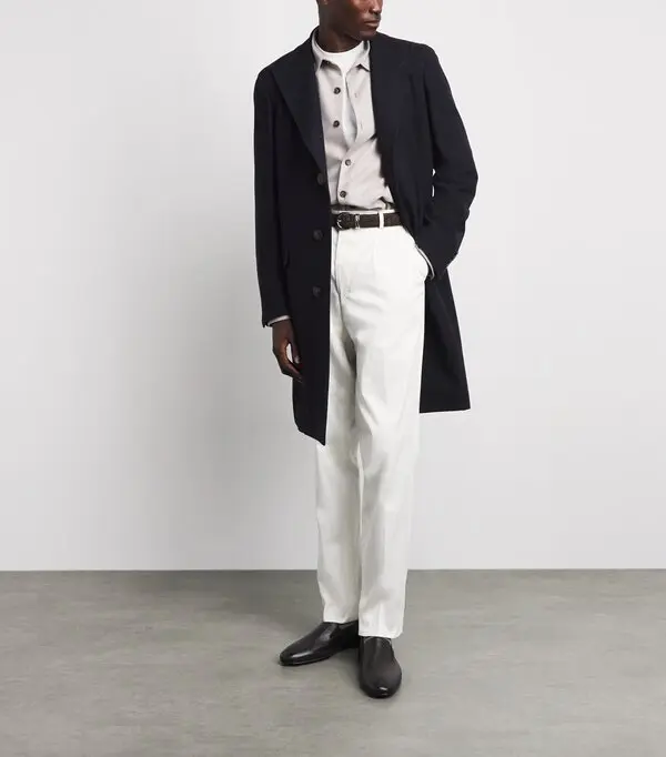 Canali Wool Overcoat