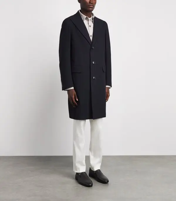 Canali Wool Overcoat