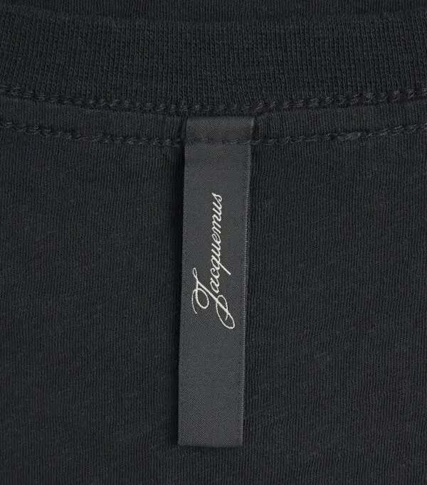 Jacquemus Cotton-hemp Logo Long-sleeve T-shirt