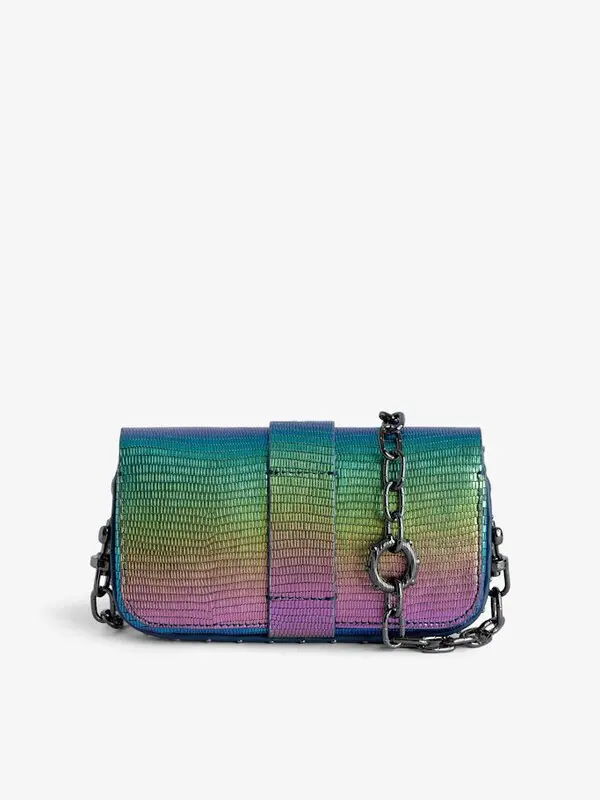 Zadig&Voltaire Kate Wallet Embossed Metallic Bag