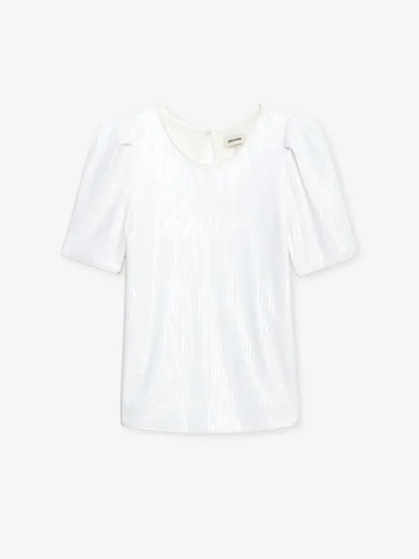 Zadig&Voltaire Tchao Sequin Top