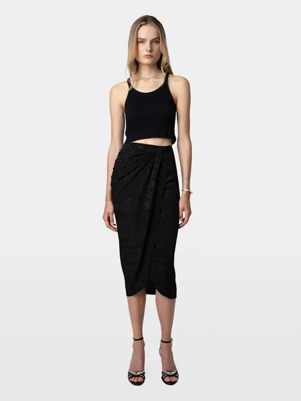 Zadig&Voltaire Jamelia Jacquard Skirt