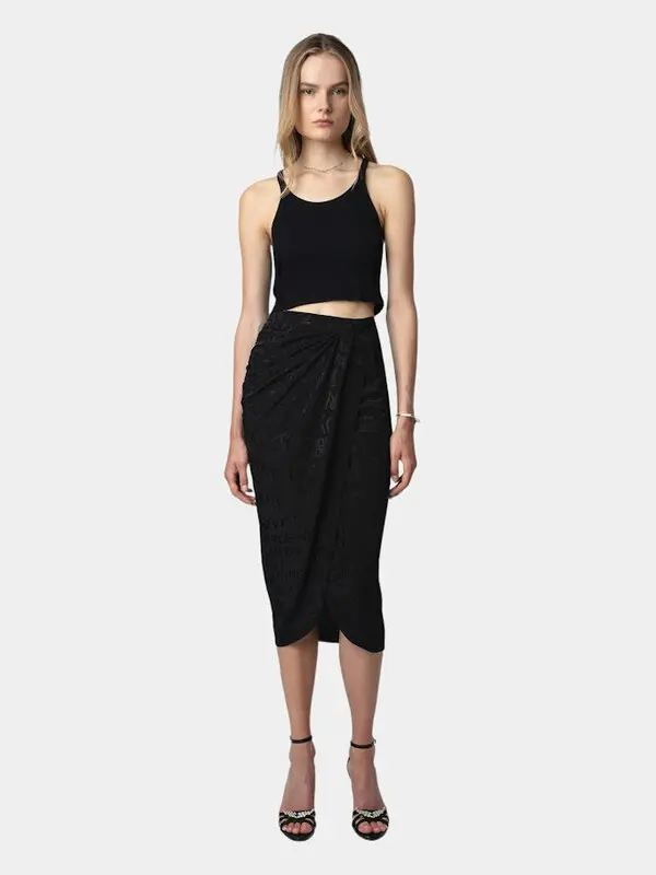 Zadig&Voltaire Jamelia Jacquard Skirt