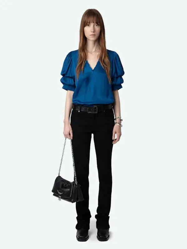 Zadig&Voltaire Taste Satin Top