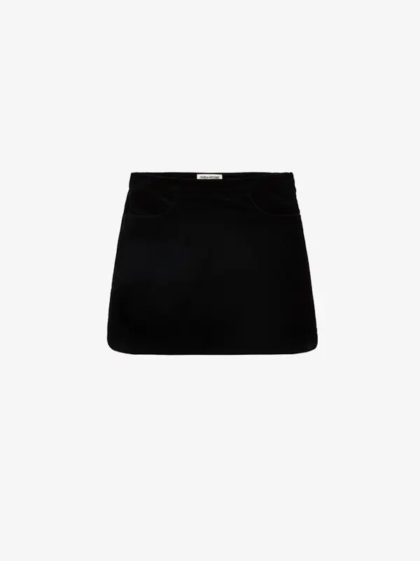 Zadig&Voltaire Jinette Velvet Skirt