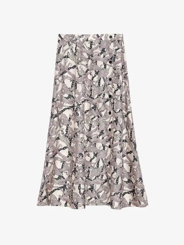 Zadig&Voltaire June Silk Skirt