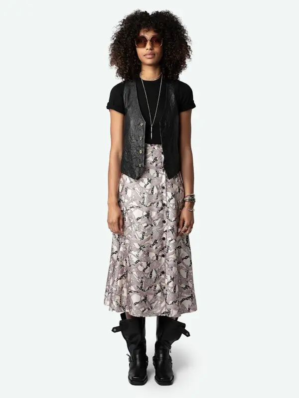 Zadig&Voltaire June Silk Skirt