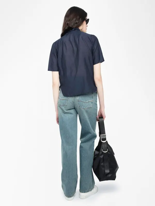 Zadig&Voltaire Topher Tomboy Ruched Top
