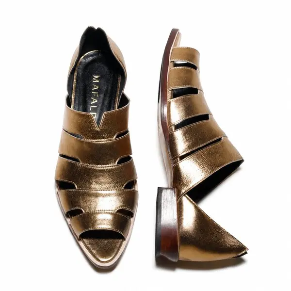 MAFALDA Gisele Peep-toe Sandals