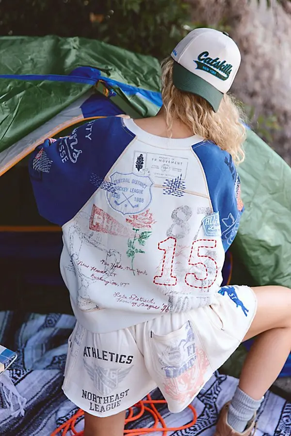 Free People Out Of Your League Henley Sweatshirt