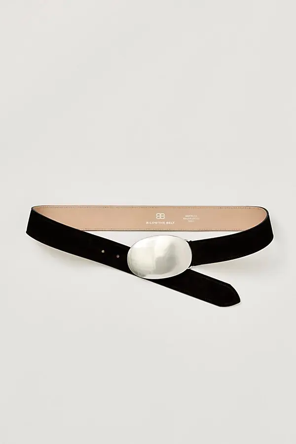 B-low The Belt Myra Nubuck Belt - Black