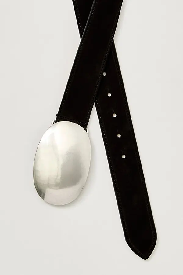 B-low The Belt Myra Nubuck Belt - Black