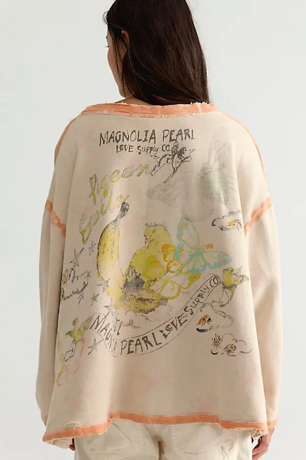 MAGNOLIA PEARL Star Wild And Free Sweatshirt