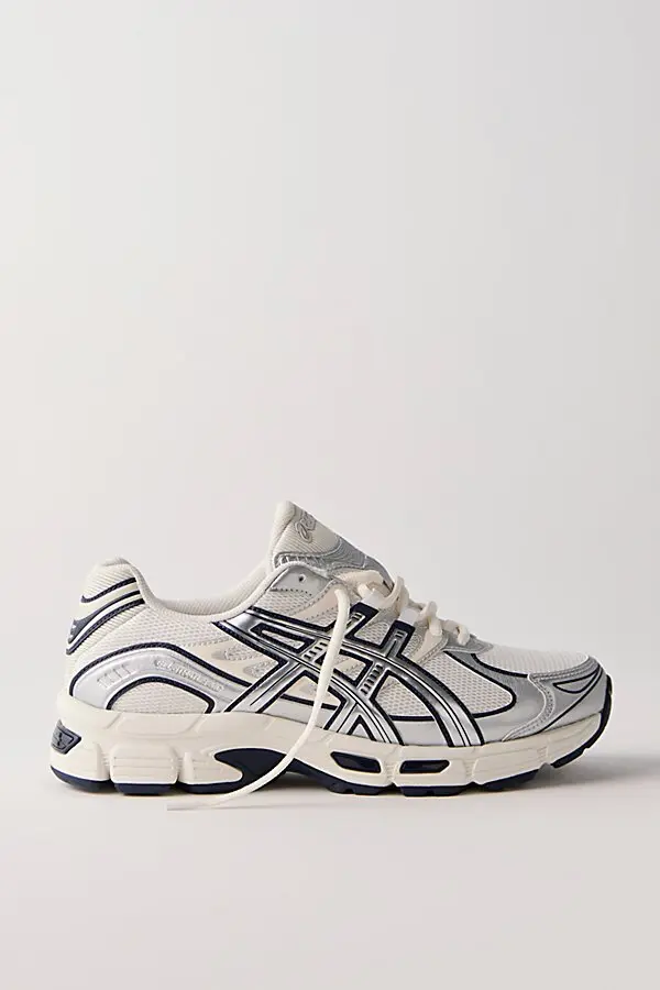 Asics Gel-stratus Mc Lace-up Sneakers - Cream/pure Silver