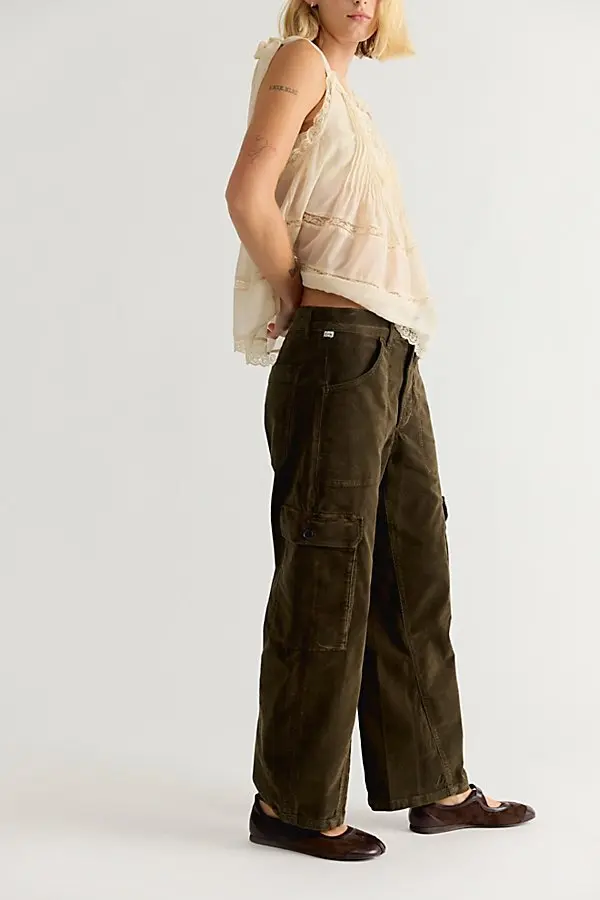 Citizens Of Humanity Thassos Twisted Seam Cord Utility Pants - Costes