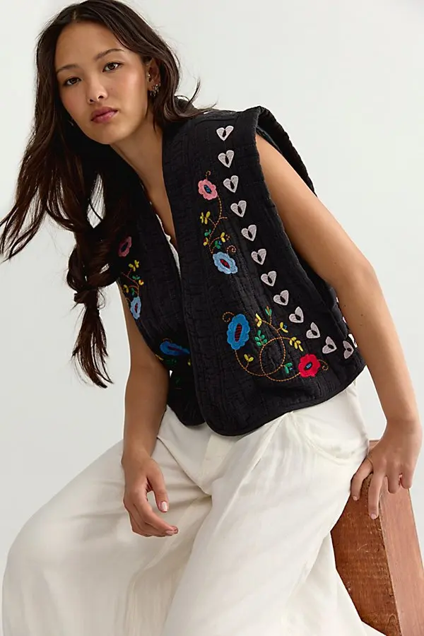 SISSEL EDELBO Samira Vest - Green