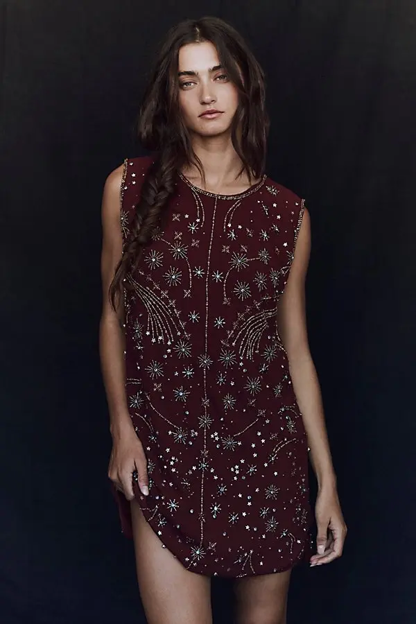 Free People Brighter Days Mini Dress