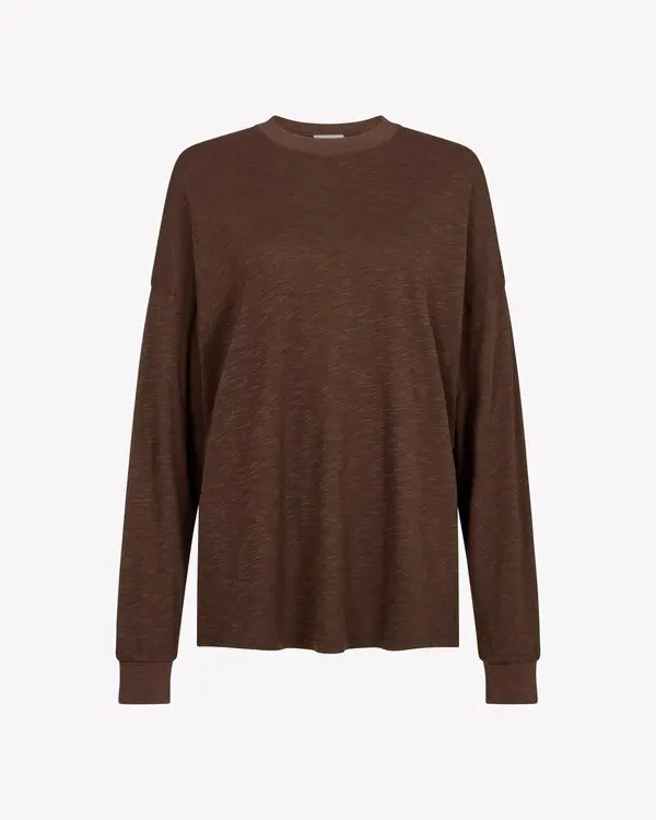 Serena Bute Cotton Long Sleeve T-shirt