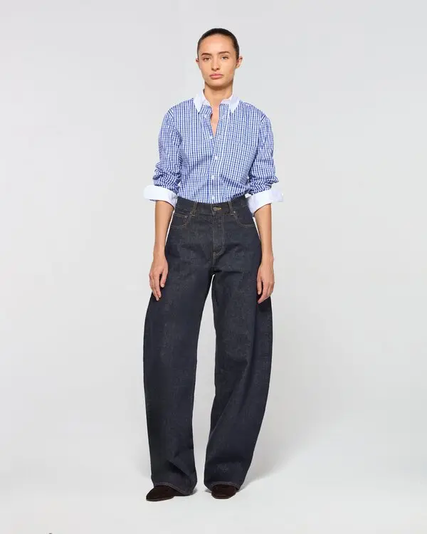 Serena Bute Denim Barrel Leg Jeans