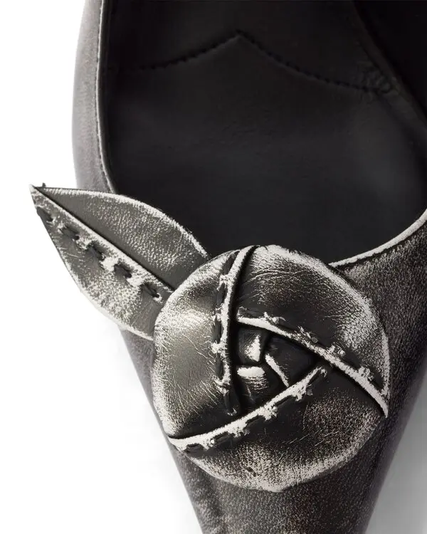 Prada Leather Slingback Pumps