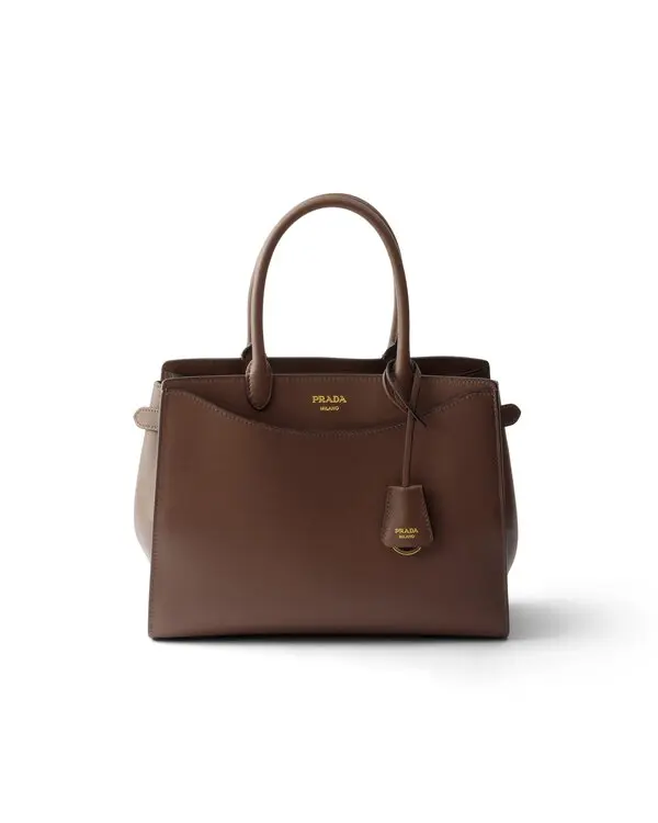 Prada Prelude Large Leather Handbag