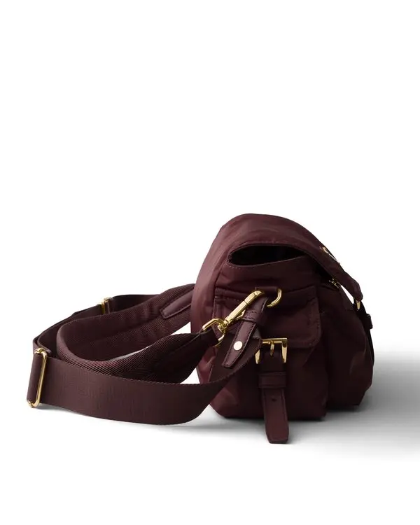 Prada Explore Medium Re-nylon Shoulder Bag With Flap
