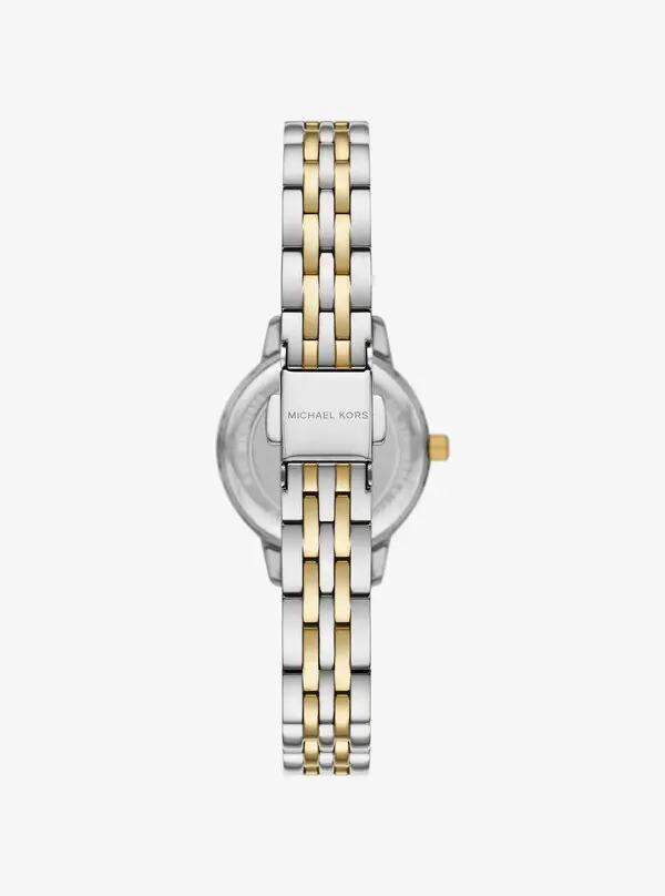 Michael Kors Mini Melissa Pavé Two-tone Watch