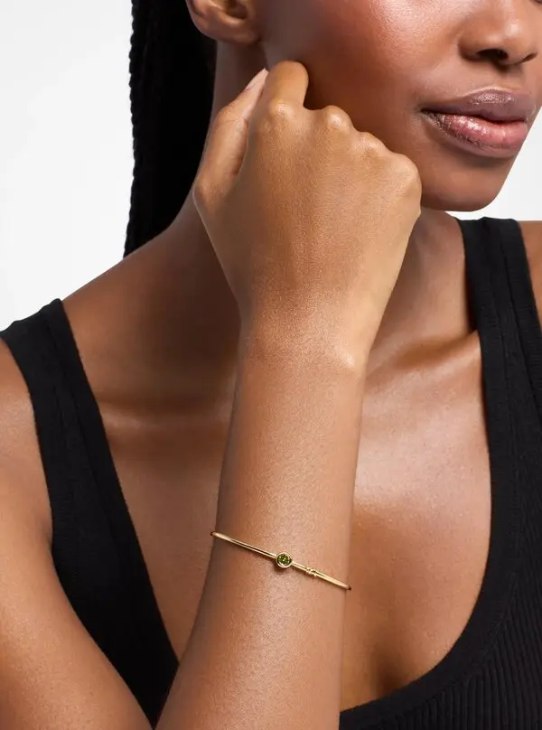 Michael Kors Round Stone Bangle