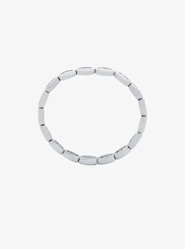 Michael Kors Marquise Stone Tennis Bracelet - Silver