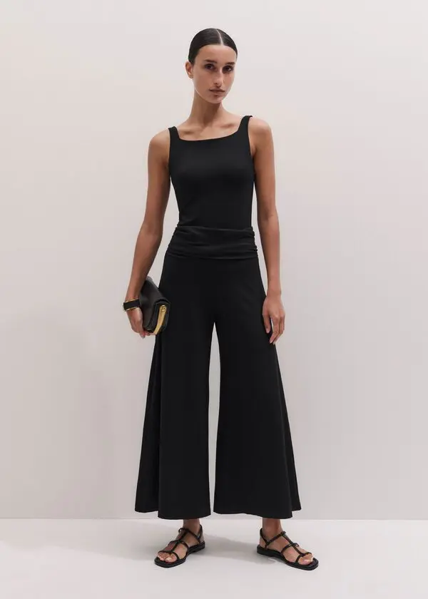 ME+EM Square-neck Slim Bodysuit