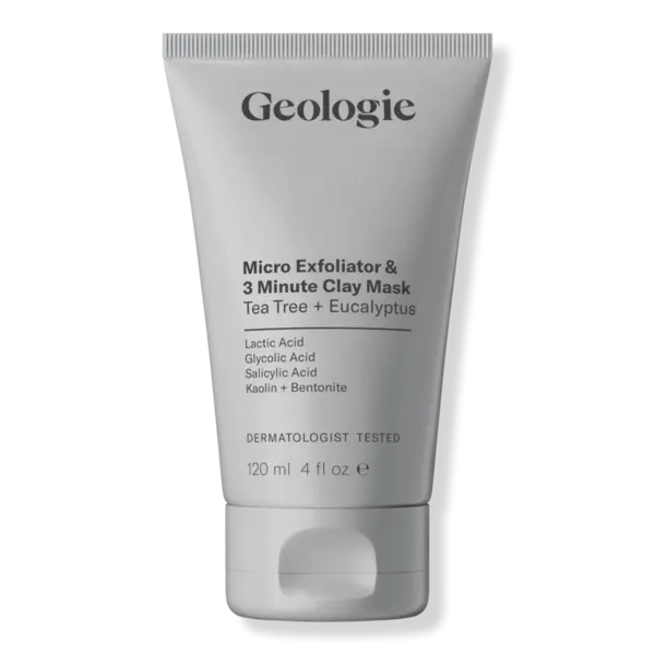 GEOLOGIE Micro Exfoliator & 3 Minute Clay Mask - One-color
