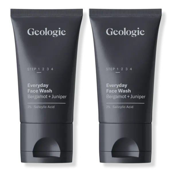 GEOLOGIE Salicylic Acid Face Wash Bergamot + Juniper 2-pack - One-color