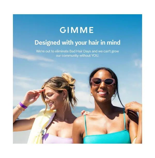 GIMME BEAUTY Vented Detangling Brush Quick Dry