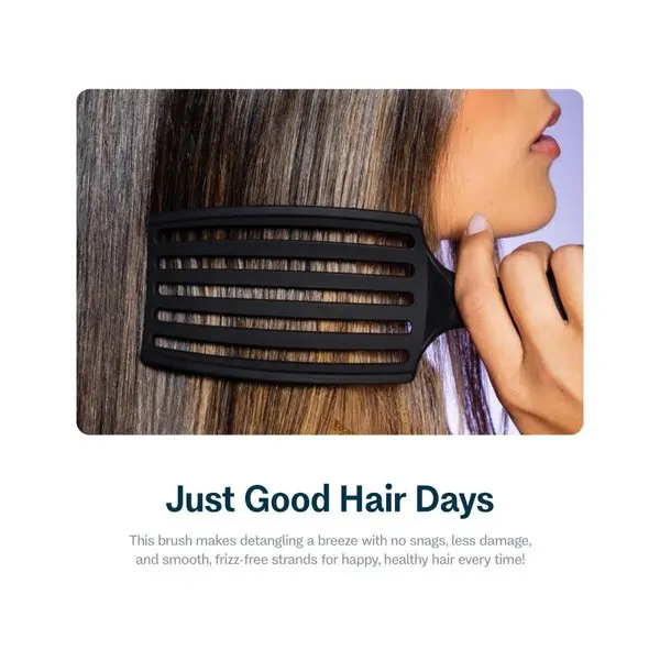 GIMME BEAUTY Vented Detangling Brush Quick Dry