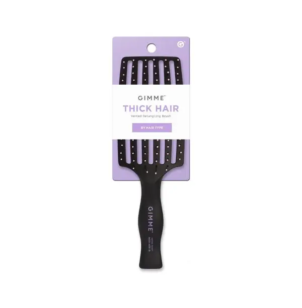 GIMME BEAUTY Vented Detangling Brush Quick Dry - Black
