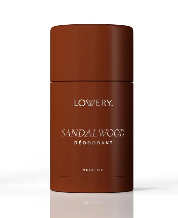 LOVERY Amber Aluminum Free Deodorant Stick 2.6oz 24 Hour Odor Control