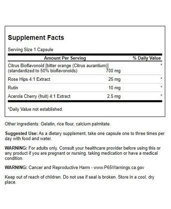SWANSON Full Spectrum Citrus Bioflavonoid Complex