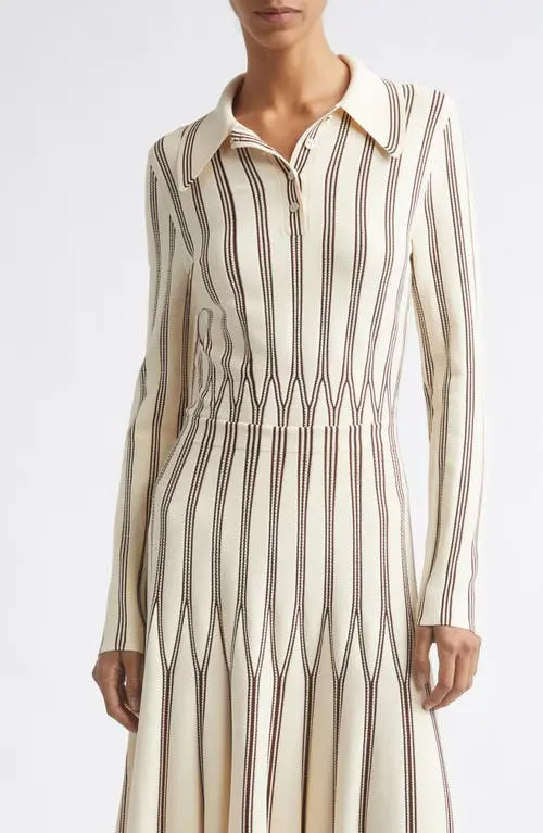 Zimmermann Rebellion Stripe Polo Sweater
