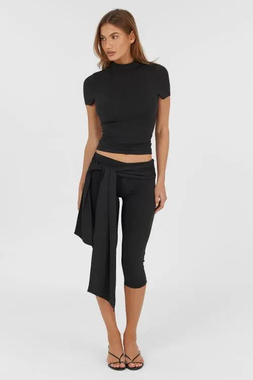 SASHA THERESE Elvira Capri - Black