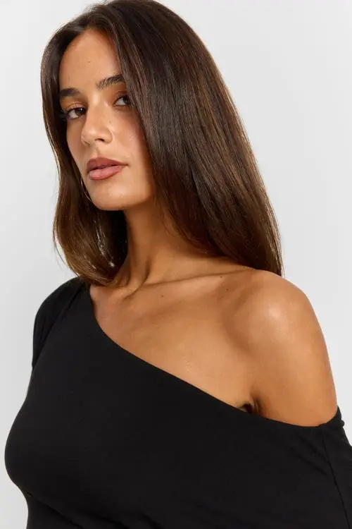 SASHA THERESE Lorelei Top - Black