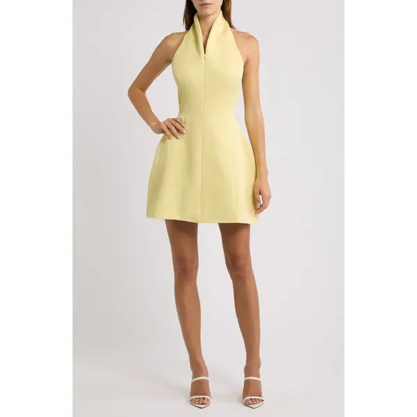 Oddmuse Halterneck Mini Dress