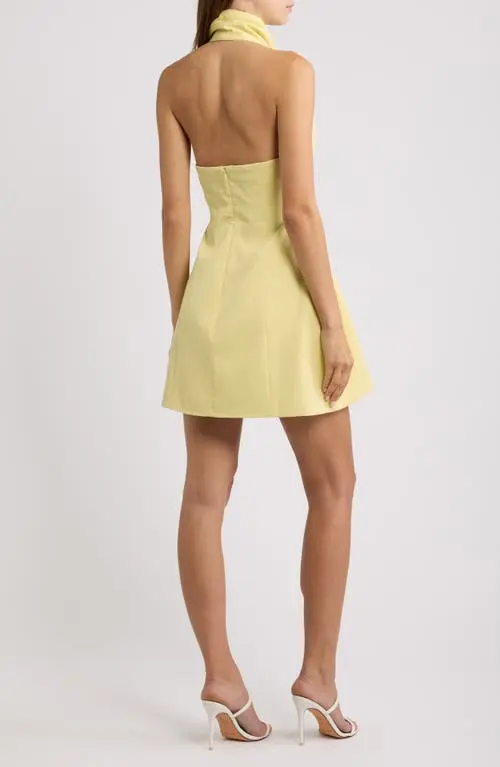 Oddmuse Halterneck Mini Dress