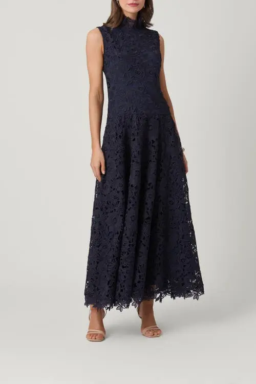 Shoshanna Empire Lace Tory Dress